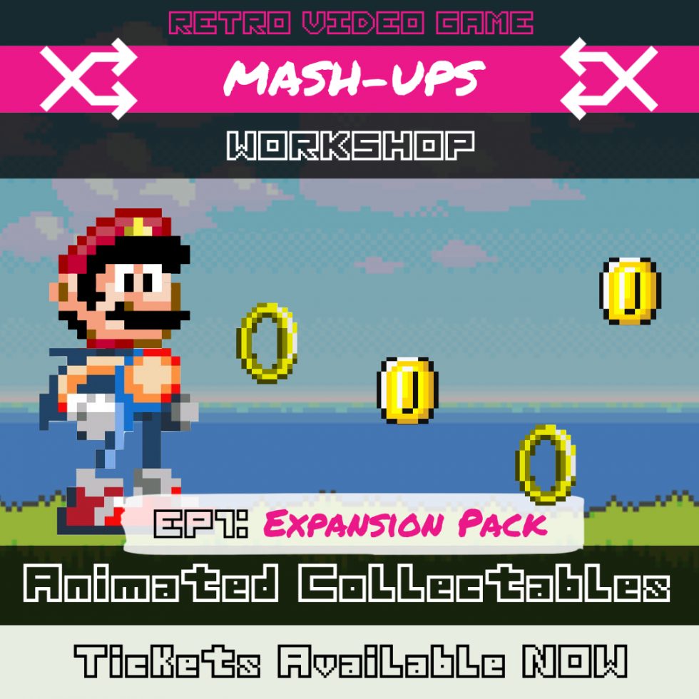 Retro Video Games Mash-Up (Online) - makocreate.co.uk