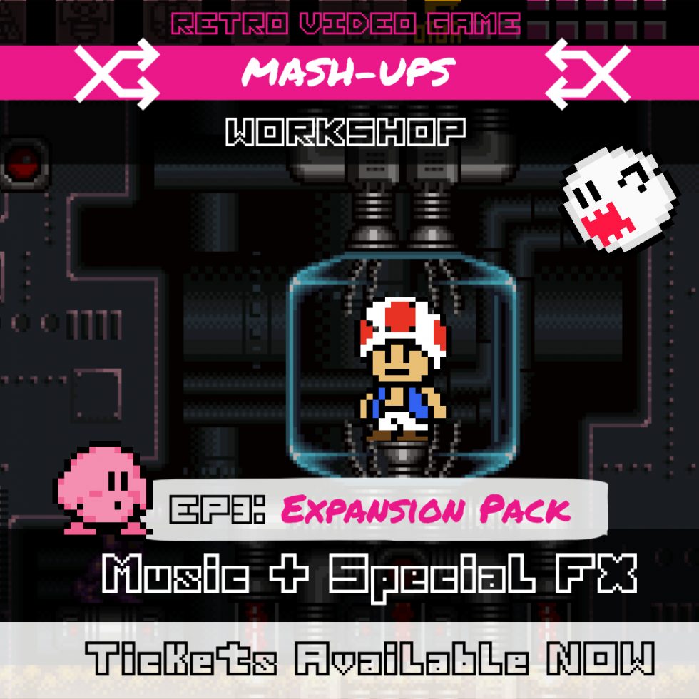 Retro Video Games Mash-Up (Online) - makocreate.co.uk